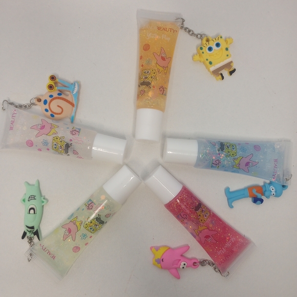 Sephora | Makeup | Spongebob Squarepants Glitter Lip Gloss | Poshmark